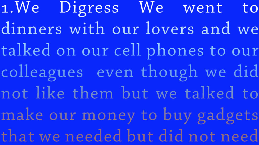 We Digress - A. M. Davis